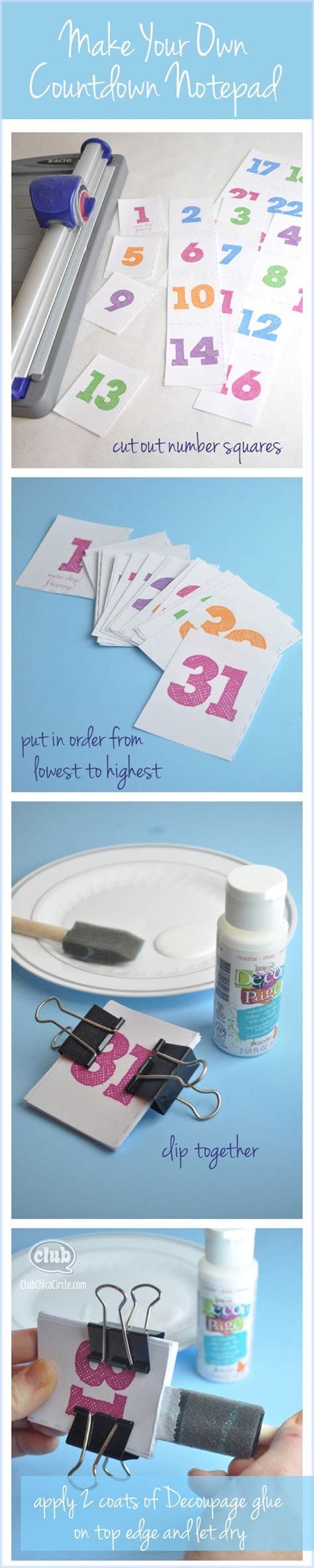 Diy Countdown Calendar At Jonathan Dittmer Blog