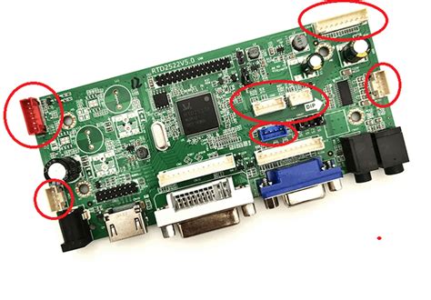 Could Anyone Identify The Mating Connectors For The Circled Connector