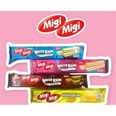 Jual Wafer Migi Migi Isi 10 Pcs 10gr Shopee Indonesia
