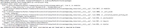 How Can I Create A Project With Django On My Mac Stack Overflow