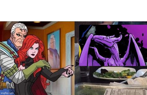 Jean Grey Yelling At Lockheed Blank Template Imgflip