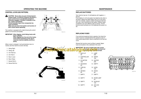 Hitachi Ex80 5 Excavator Operators Manual Em1c1 Na2 1