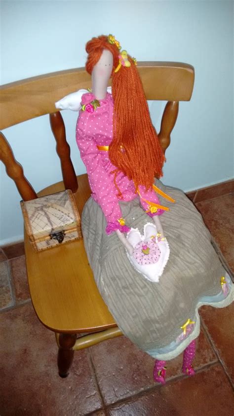 Boneca Tilda Ruiva Elo7 Produtos Especiais