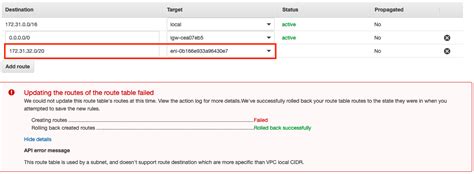 Understanding The AWS VPC Route Table Limitations For More Specific Routes Community
