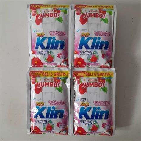 Jual So Klin Liquid Korean Camellia Kemasan Jumbo 1r 6 Psc 1 Psc Shopee Indonesia