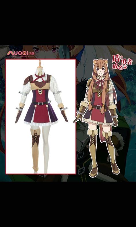 The Rising Of The Shield Hero Raphtalia Cosplay Costume Hobbies