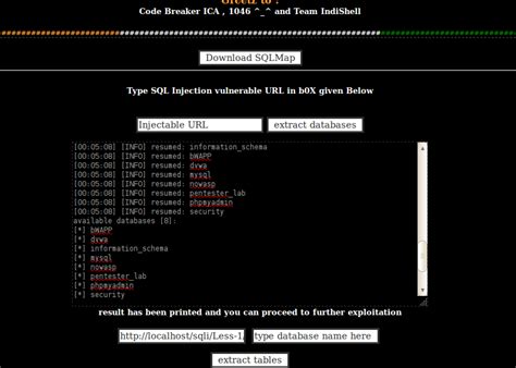 Github Incredibleindishellpanda Sql Injector Api For Sqlmap Sql