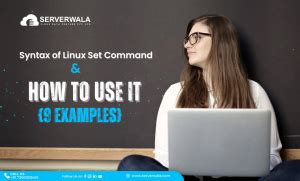 Syntax Of Linux Set Command How To Use It Examples