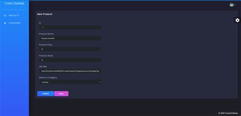 GitHub Sylvn CoreClothes ASP NET CORE MVC ASP NET CORE MVC APPLICATION STUDY PROJECT