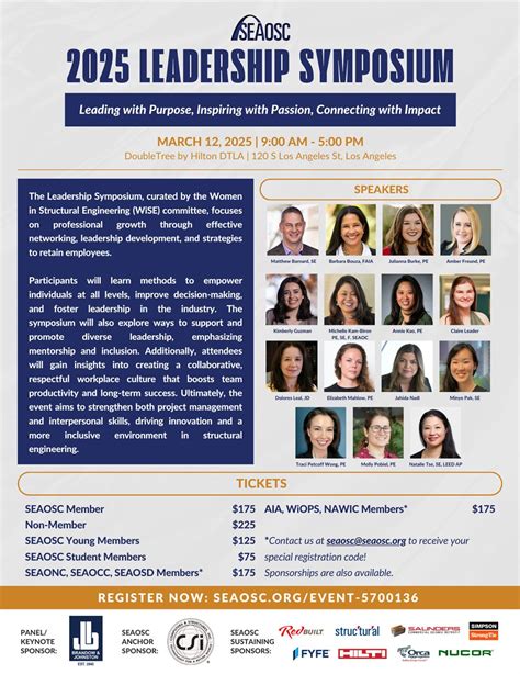 Shape The Future Of Structural Engineering By Joining Us On March 12 At