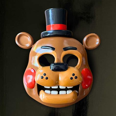 🎃 Toy Freddy Mask Fnaf Five Nights At Freddys ・ Stl File For 3d