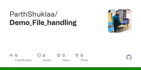 Github Parthshuklaademofilehandling