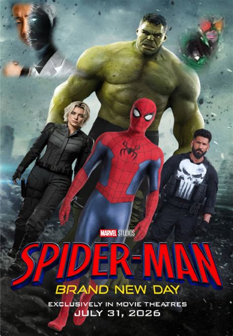 Spider Man Brand New Day 2026 Poster By Elrayoveloz On Deviantart