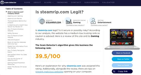 Is Steamrip Safe