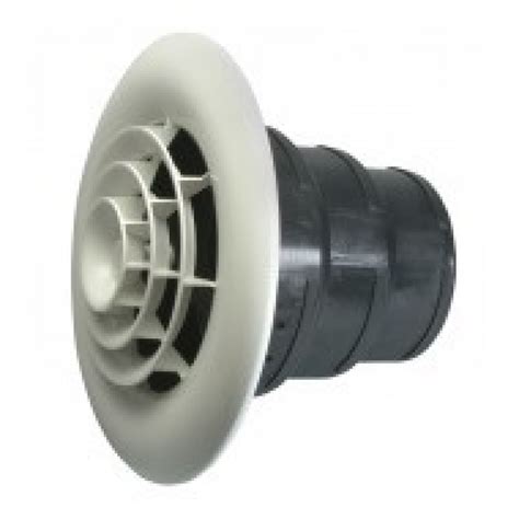 Quick Connect Round Ceiling Diffuser With Reducing Boot