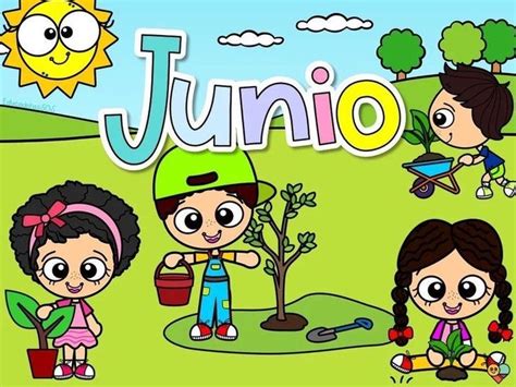 Pin De Maestra Anita 🍎 En Junio Caricaturas De Niños Imagenes De Meses Decoraciones Escolares