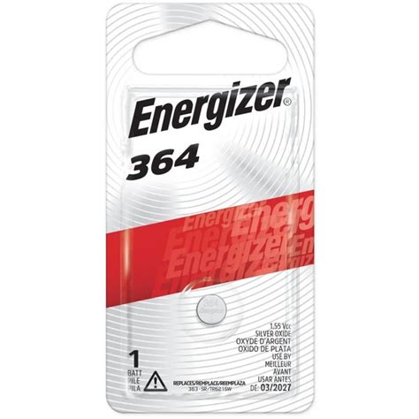 Energizer 364363 Silver Oxide Button Battery 1 Pack Bunnings Australia