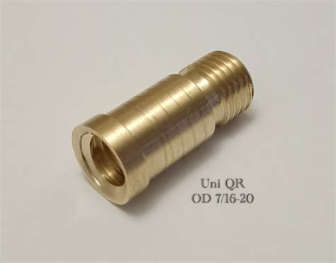 Uni Lock Qr Brass Cue Joint Pin Insert Verboteam