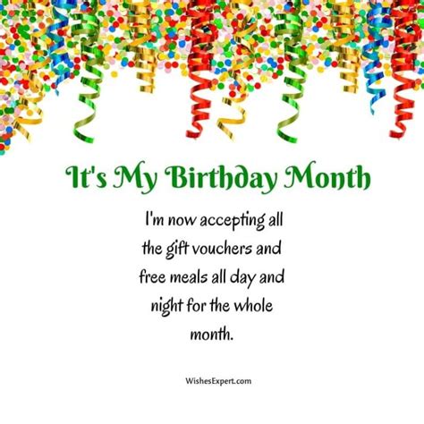 Its My Birthday Month Quotes 🎂