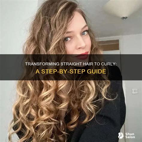 Transforming Straight Hair To Curly: A Step-By-Step Guide | ShunSalon