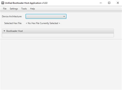 136 Using The Unified Bootloader Host Application