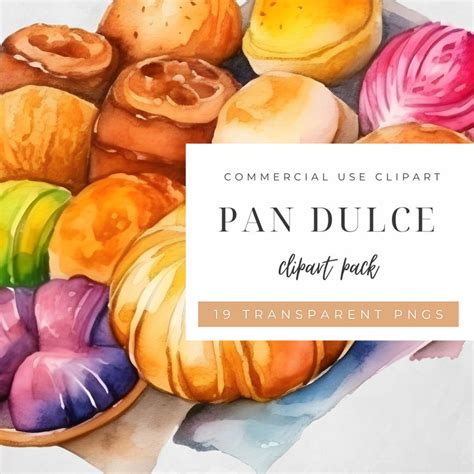Concha Png Pan Dulce Clipart Sweet Bread Png Digital Download
