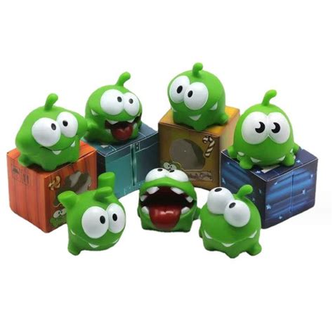Фигурка игрушка Ам Ням 7 см, 7 шт в наборе купить на OZON по низкой ...
