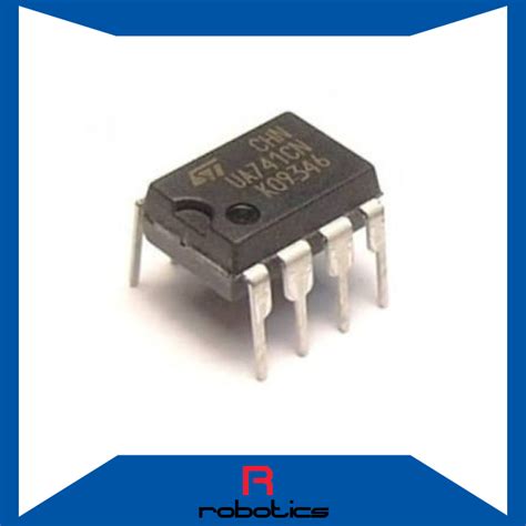Jual Ic Ua 741 Cn Ua741cn 8 Pin Dip8 Op Amp Filter Penguat Lpf Hpf Bpf