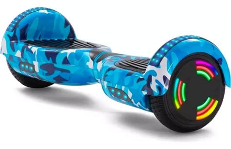 Skate Elétrico Hoverboard Antech K5 Azul Camuflado 65 Mercadolivre