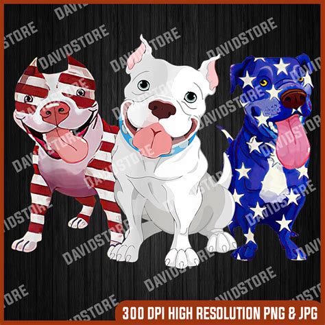 4th Of July Pitbull Dog Flag Usa 4th Of July Memorial Day Inspire