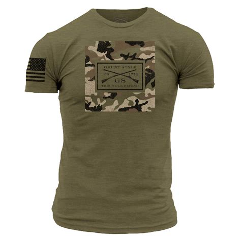 Grunt Style Gs Woodland Logo Mens T Shirt Grunt Style Shirts Grunt