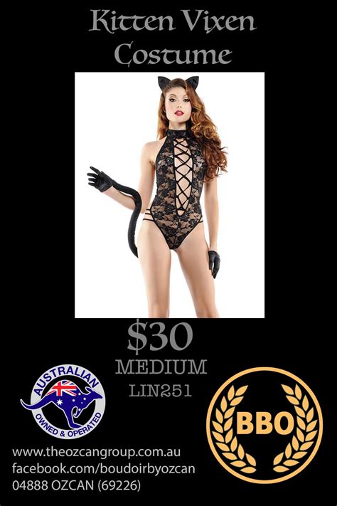 Kitten Vixen Costume M The Ozcan Group
