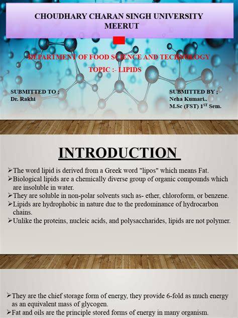 Lipid Pdf Lipid Fatty Acid