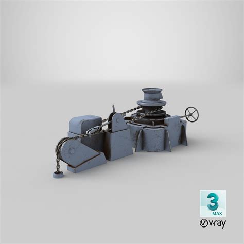 Capstan 3d Model 79 Max Fbx Obj C4d Unitypackage Upk Ma Gltf Usd Free3d