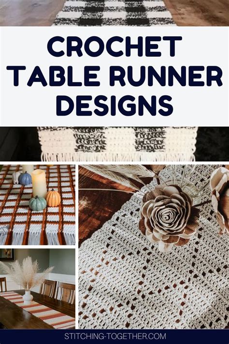 Modern Crochet Table Runner Patterns Crochet Table Runner Pattern
