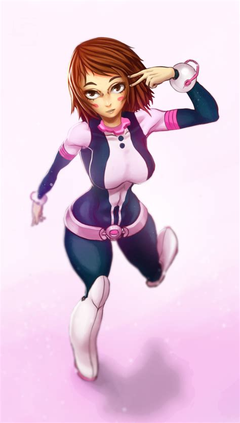 Uraraka By Immaboreddude On Newgrounds