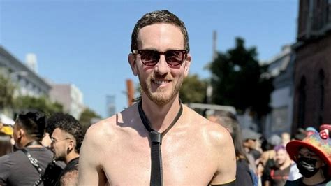 Scott Wiener In Leather At Folsom Street Fair 2024