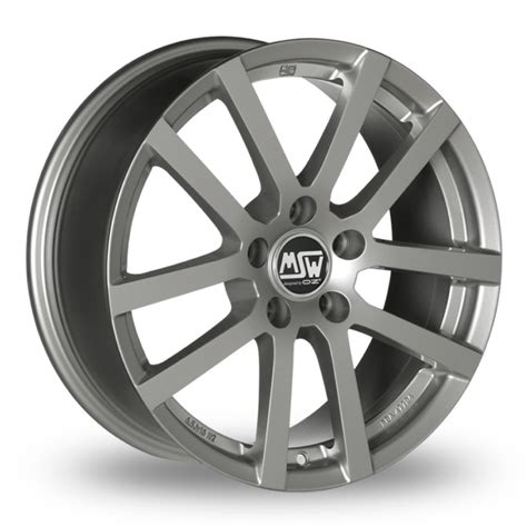 Msw By Oz 22 Grey 17 Alloy Wheels Wheelbase