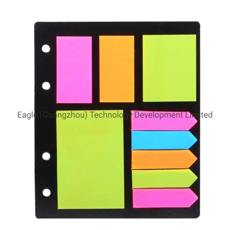 Neon Color Sticky Notes Set Assorted Shapes Promotion T And Sticker