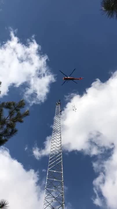 Michael Vanselow On Linkedin Capping Off The Last Section Of A 300 Self Support In Northern