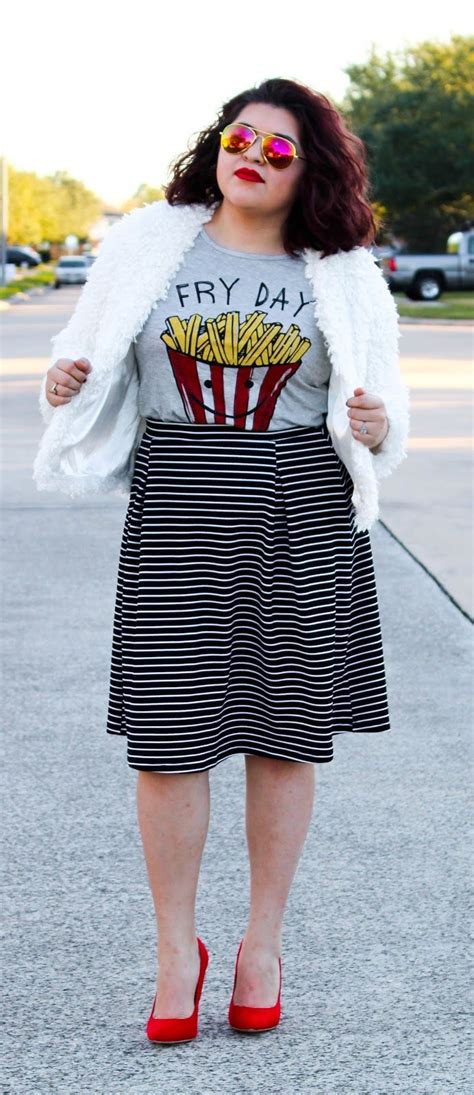 A Fun Friday Look Funky Friday Outfits Style Graphic Tee Outfits