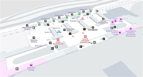 John F Kennedy International Airport Map Most Up To Date All Maps