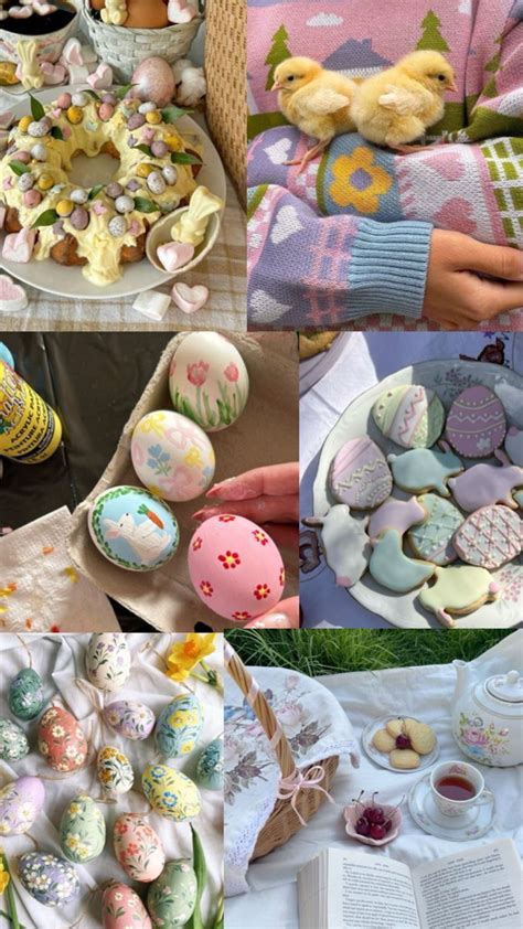 Easter Aesthetic Easter Collage Easter Spring Easter Inspiration