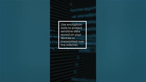 Tech Tip Encrypt Sensitive Data Youtube