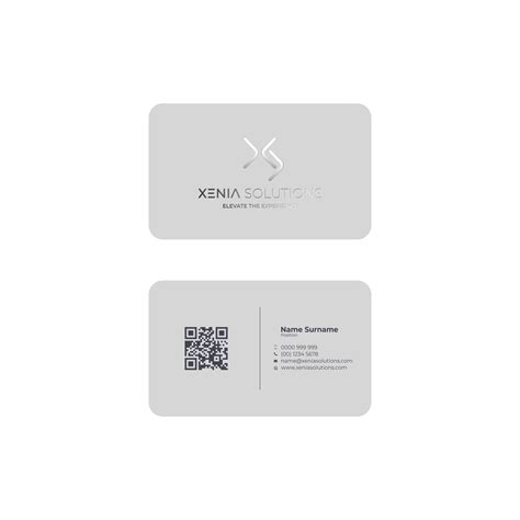 modern serious logo design for xenia solutions elevate the