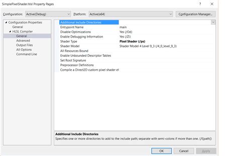How To Compile Hlsl Shader File In Visual Studio C Project Stack Overflow