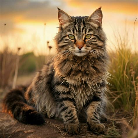 Photo Of Cat Full Shot High Quality Hdr 16k Ultra Hd Wild 30698428