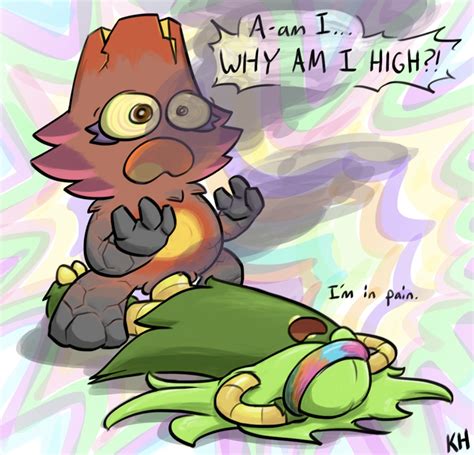 Rule 34 2monsters Artist Name Artist Signature Colorful Background