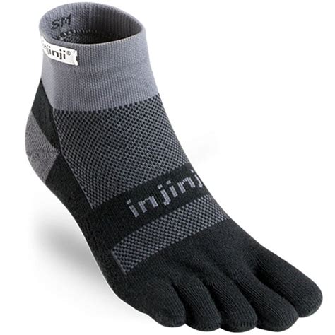 Injinji Run Mini Crew Toe Socks Blister Prevention Running Socks