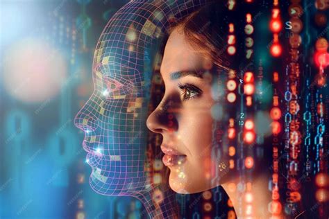 Premium Photo Machines Learning Analyzing Big Data Ar Generative Ai